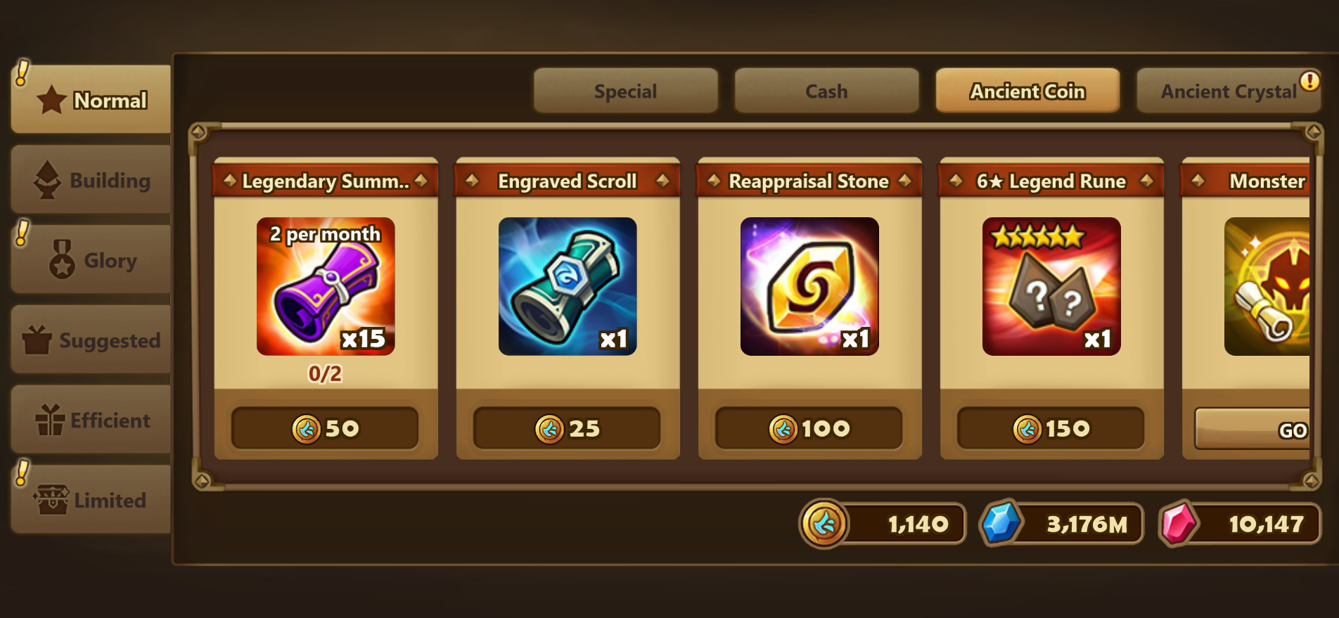 Ancient Coins Guide & Tierlist | Summoners War Sky Arena